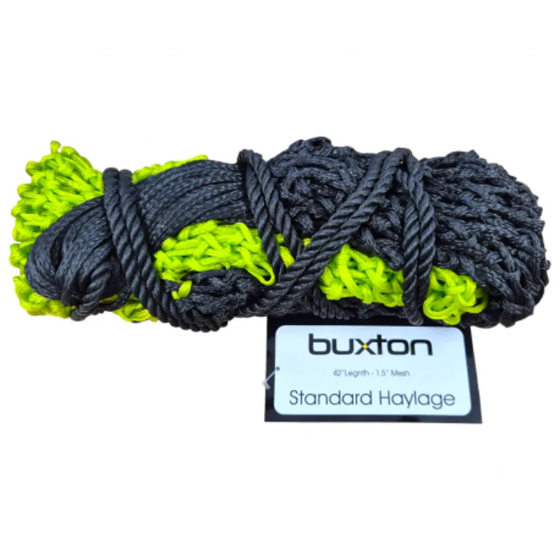 Buxton Std Haylage Nets Black/Lime